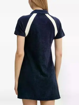 FILA Belfiore Zip-up Polo-collar Mini Dress