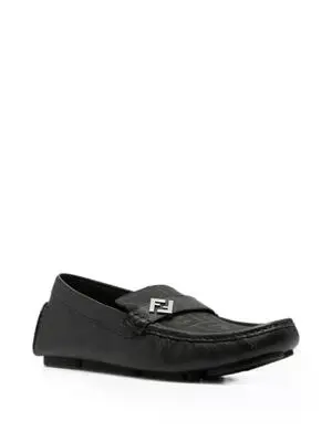 Fendi Ff Squared Loafers
