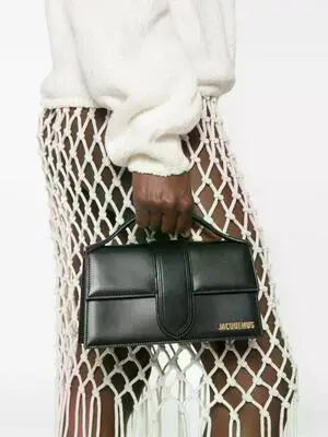 Jacquemus Bambino Leather Tote Bag