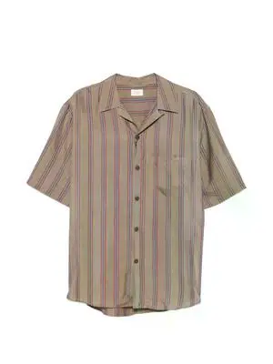 Saint Laurent Striped-pattern Chest-pocket Shirt