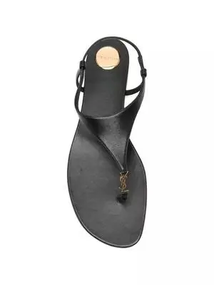 Saint Laurent Cassandra Flat Sandals