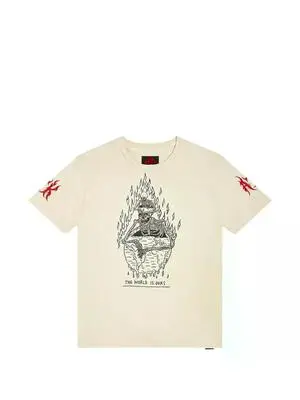 GALLERY DEPT. The World Is Ours Graphic-print T-shirt - White