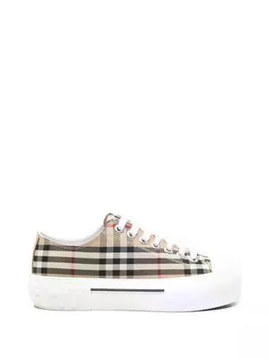 Burberry House Check Platform Sneakers