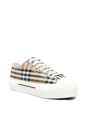Burberry House Check Platform Sneakers