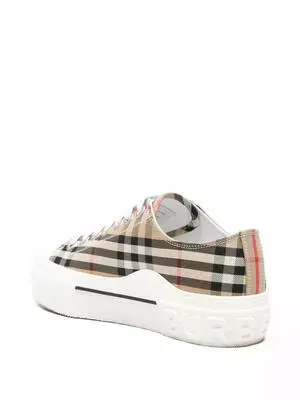 Burberry House Check Platform Sneakers