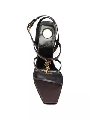 Saint Laurent Cassandre Wedge Sandals