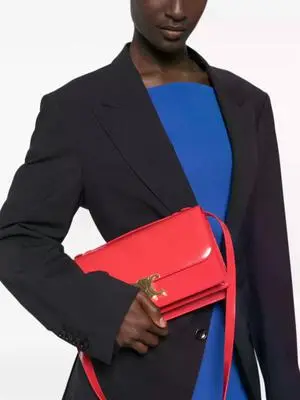 Celine Triomphe Folio Shoulder Bag