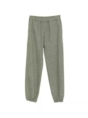 Loro Piana Elasticated Track Pants - Green