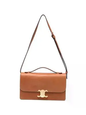 Celine Triomphe Folio Tote Bag - Brown