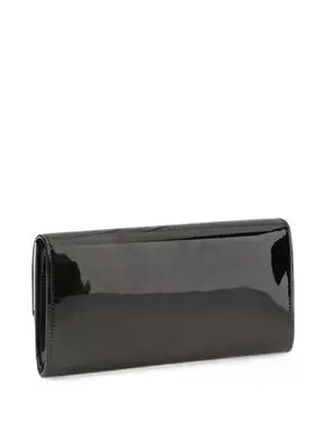 JIMMY CHOO Emmie Patent-leather Clutch Bag