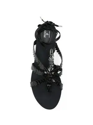 Emilio Pucci Ankle-tie Sandals