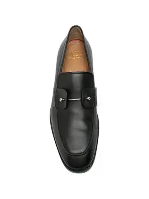 CHRISTIAN LOUBOUTIN Chambelimoc Leather Loafers