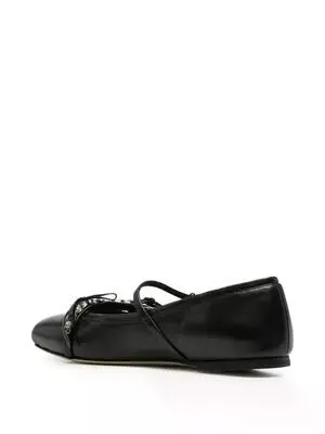 JIMMY CHOO Loli Embellished Ballet Flats