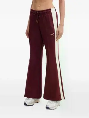 PUMA Side-stripe Fla Track Pants - Red