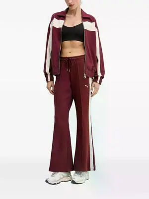 PUMA Side-stripe Fla Track Pants - Red