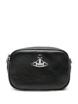 VIVIENNE WESTWOOD Anna Orb-plaque Cross Body Bag - Black
