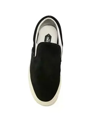 TOM FORD Slip-on Suede Sneakers