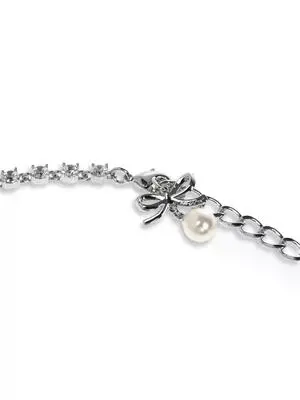 SELF-PORTRAIT Crystal Embellished Necklace
