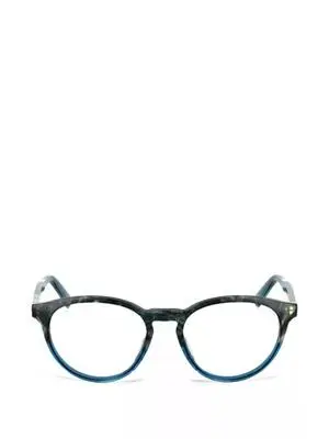 Longchamp Round-frame Glasses - Blue