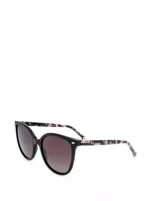 Carolina Herrera Tortoiseshell-effect Cat-eye Sunglasses