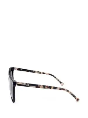 Carolina Herrera Tortoiseshell-effect Cat-eye Sunglasses