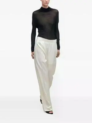 Victoria Beckham Relaxed Curved-leg Trousers
