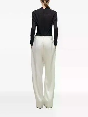 Victoria Beckham Relaxed Curved-leg Trousers