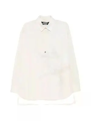 Jacquemus Graphic-print Button-down Shirt - Neutrals