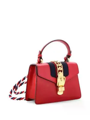 Gucci Sylvie Leather Mini Satchel