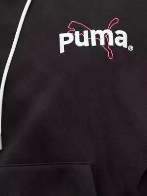 PUMA Logo Embroidered Hoodie