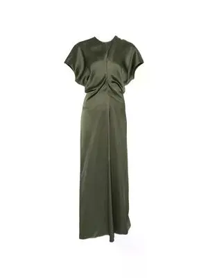 TOTEME Gathered-detail Maxi Dress