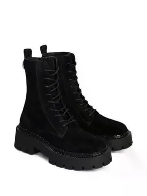 VIC MATIE Lace-up Platform Ankle Boots