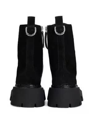 VIC MATIE Lace-up Platform Ankle Boots