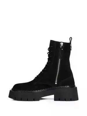VIC MATIE Lace-up Platform Ankle Boots