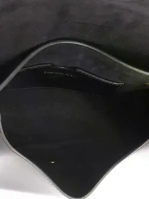 Dior Bobby Flap Leather Medium Crossbody Bag - Black