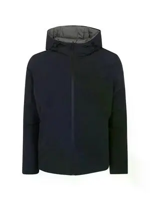 RRD Montecristo Reversible Quilted Hooded Jacket - Black