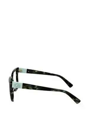 Longchamp Tortoiseshell-effect Square-frame Glasses - Green