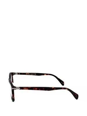 Rag & Bone Tortoiseshell-effect Rectangle-frame Glasses