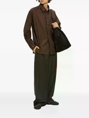 LEMAIRE Regular Shirt In Washed Cotton Silk