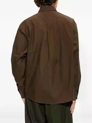 LEMAIRE Regular Shirt In Washed Cotton Silk