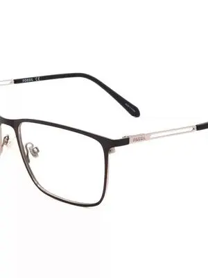Fossil Matte-finish Rectangle-frame Glasses