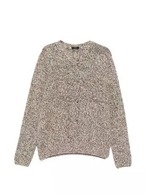Herno Cable-knit Melange Sweater