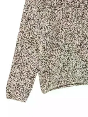 Herno Cable-knit Melange Sweater