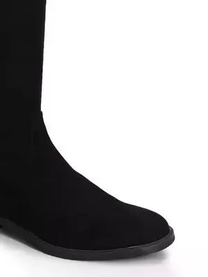 JULIE DEE Side-zip Knee-high Boots - Black
