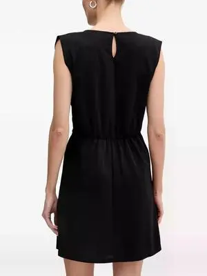 MORGAN Draped Sleeveless Mini Dress