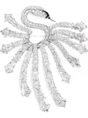 SWAROVSKI Swan Crystal-embellished Brooch