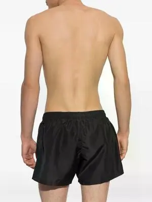 Moschino Barcode-print Swim Shorts