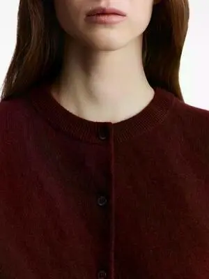 12 STOREEZ Aura Buttoned Cardigan - Red