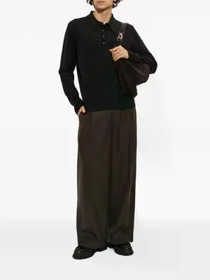 LEMAIRE Long-sleeve Polo Sweater