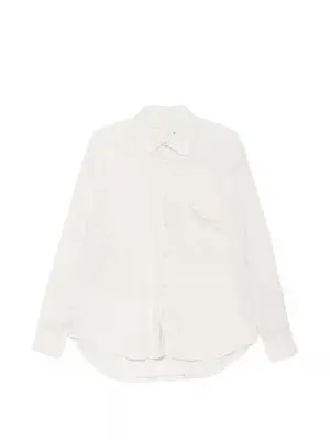 ADNYM Taq Chest-pocket Shirt - White